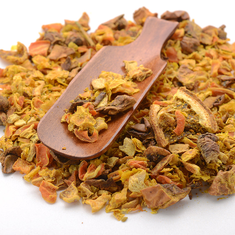 Ginger Orange Carrot - Herbal Tea - Loose Leaf - Happy Lucky's Teahouse