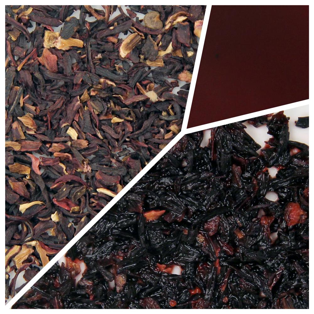 Loose Leaf Hibiscus Tea: Caffeine Free | Happy Lucky's Teahouse