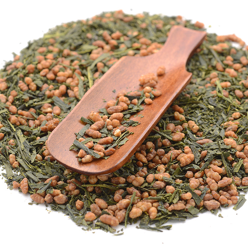 Japan Genmaicha Green Tea - Loose Leaf - Happy Lucky's Teahouse