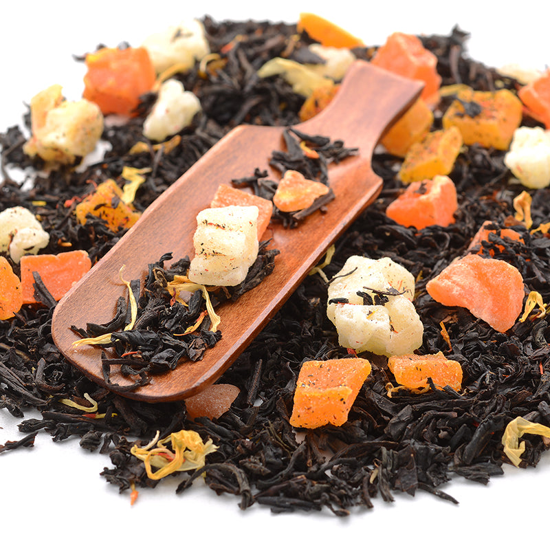 Tropical Sunrise Black Tea - Loose Leaf - Happy Lucky's Teahouse